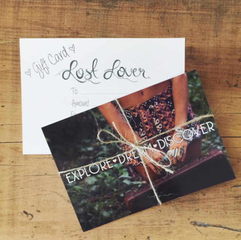 Lost Lover Gift Card | Lost Lover